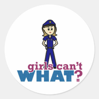 Police Woman Stickers, Police Woman Sticker Designs