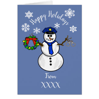 Police Christmas Cards - Greeting & Photo Cards | Zazzle