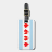 Polish Chicago Flag Luggage Tag | Zazzle