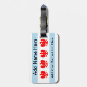 Polish Chicago Flag Luggage Tag | Zazzle