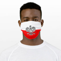 Polish Eagle Face Mask | Zazzle