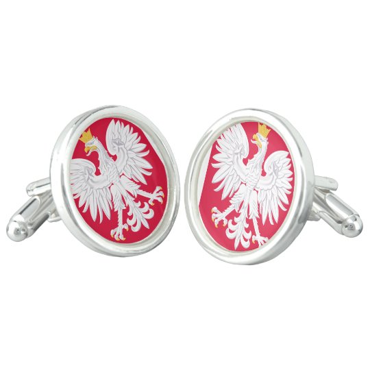 Polish Emblem - Poland Shield - Polska Herb Polski Cufflinks | Zazzle.com