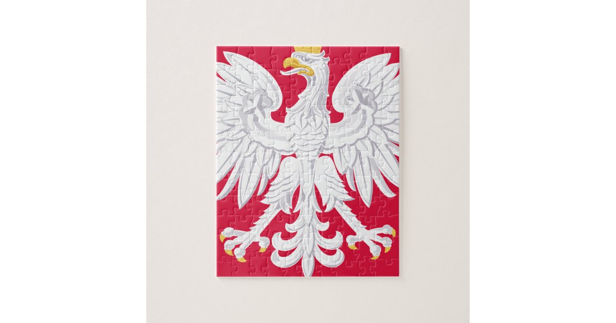 Polish Emblem - Poland Shield - Polska Herb Polski Jigsaw Puzzle | Zazzle
