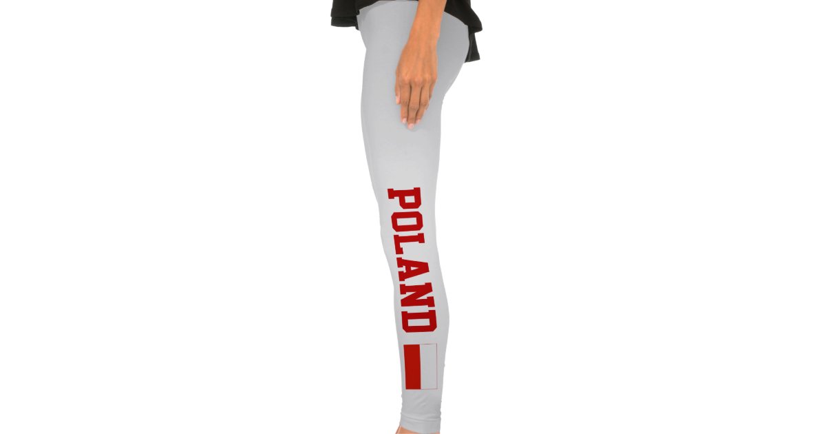 Polish flag leggings for ladies | Poland tights | Zazzle