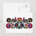 Polish Folk Postcard | Zazzle