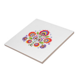 polish folk tile | Zazzle