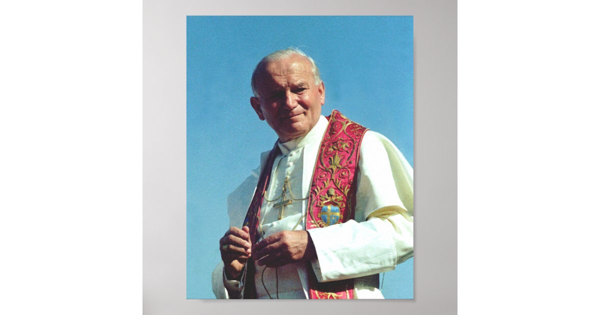 Polish Pope John Paul II Poster | Zazzle