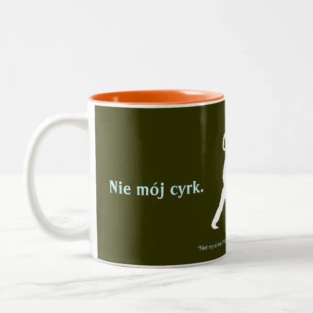 Polish Proverb Two-Tone Coffee Mug | Zazzle