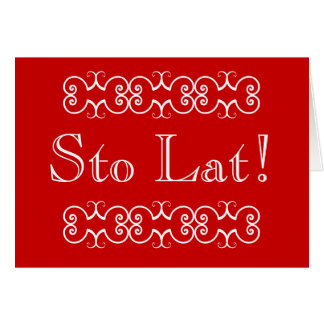 Sto Lat Gifts on Zazzle