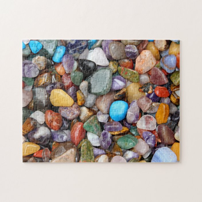 Polished Rocks Jigsaw Puzzle | Zazzle.com