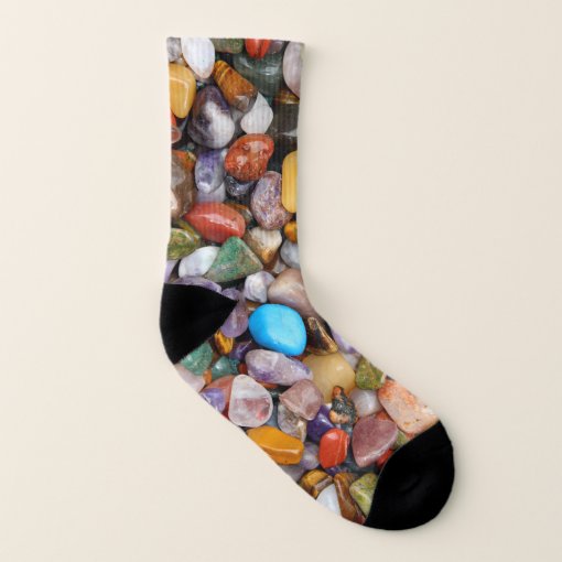 Polished Rocks Socks | Zazzle