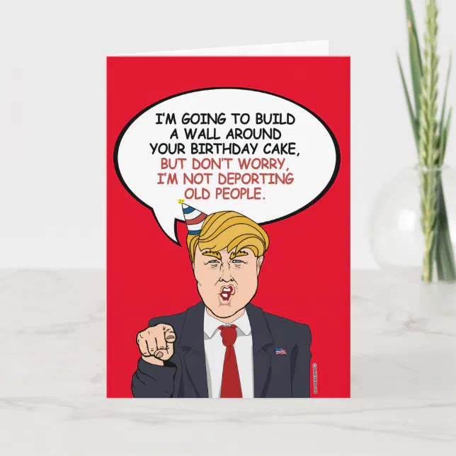 Political Birthday Greeting Card | Zazzle