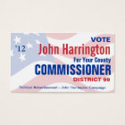 Political Campaign Card - City Council | Zazzle.com