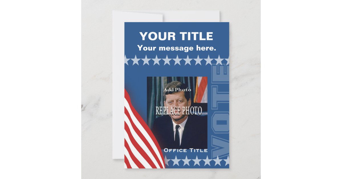 Political Campaign Invitation | Zazzle