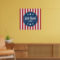 Political Campaign - Patriotic Stars and Stripes Poster | Zazzle