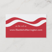 Political Election Campaign Card - Mayor | Zazzle