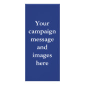 Political Election Campaign Rack Card Template | Zazzle