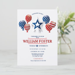 Political Fundraising Invitation | Zazzle