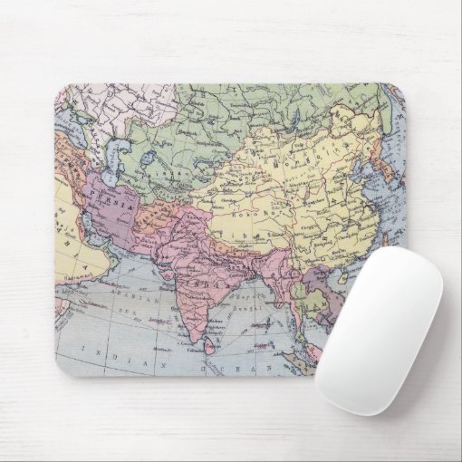 Political Map | Asia Mouse Pad | Zazzle