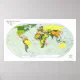 Political Map of The World - 1998 Poster | Zazzle