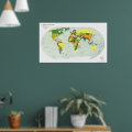 Political Map of The World - 1998 Poster | Zazzle