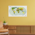Political Map of The World - 1998 Poster | Zazzle