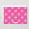 Polka Dot Alphabet Third Birthday Party Invitation | Zazzle