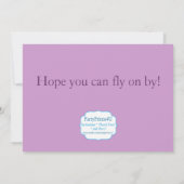 Polka dot Butterfly Birthday Party Invitation | Zazzle