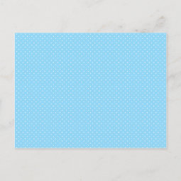 Polka Dot First Birthday Party Invitation Postcard | Zazzle