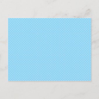 Polka Dot First Birthday Party Invitation Postcard | Zazzle