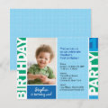 Polka Dot First Birthday Party Invitation Postcard | Zazzle