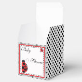 Polka Dots and Cute Ladybugs Party Favor Box | Zazzle