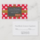 Polka Dots & Chalkboard Teacher's Business Card | Zazzle