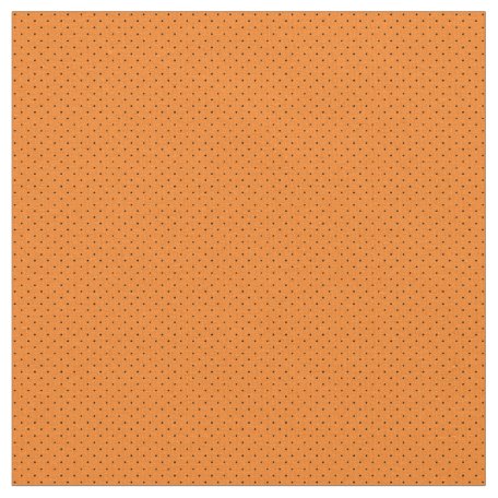 Orange Polka Dots Fabric | Zazzle