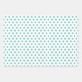 Polka Dots in Pink, Blue, and Lavendar Wrapping Paper Sheets | Zazzle