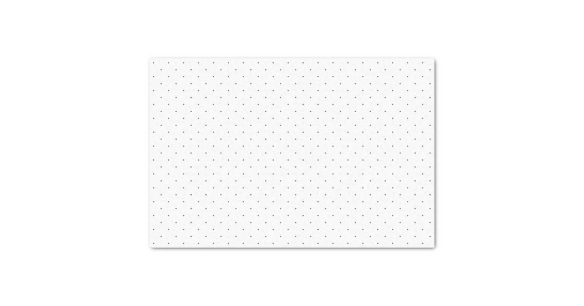 Polka Dots Tissue Paper in Gray | Zazzle