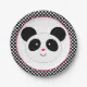 Polkadot Panda Party Plates | Zazzle