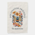 Pollinator Friendly Bee Wildflower Organic Garden Flag | Zazzle