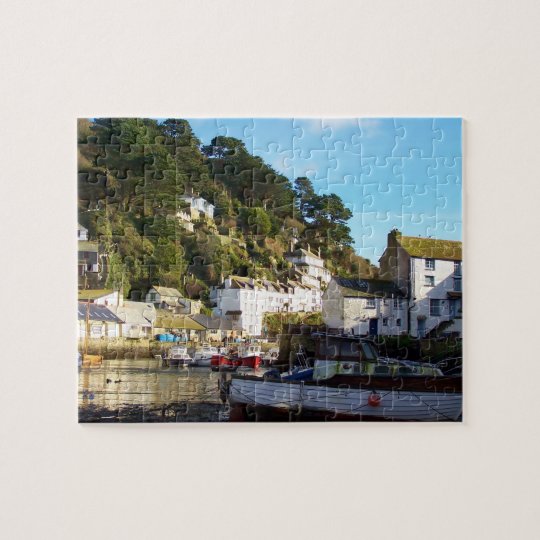 Polperro Cornwall England Jigsaw Puzzle | Zazzle.com