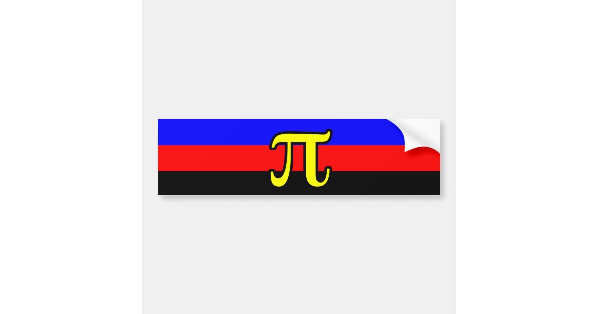 Polyamory Pride Bumper Sticker | Zazzle