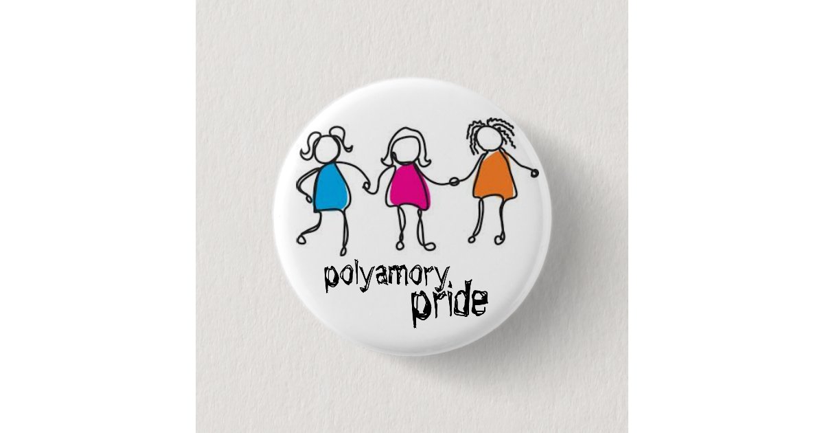 polyamory pride pin | Zazzle