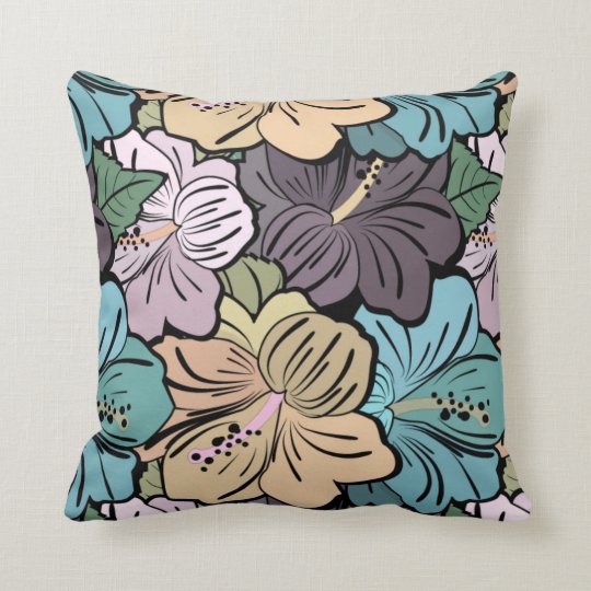 Polyester Throw Pillow Hawaiian Style | Zazzle.com