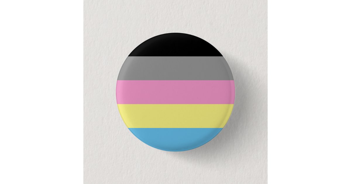 Polygender Flag Badge Button | Zazzle