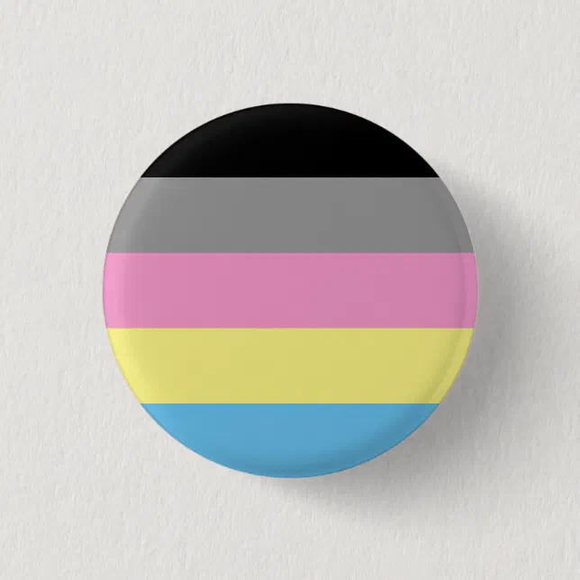 Polygender Flag Badge Button | Zazzle