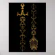 Polyhedral Dice Set Sword and Arrow Tabletop RPG G Poster | Zazzle