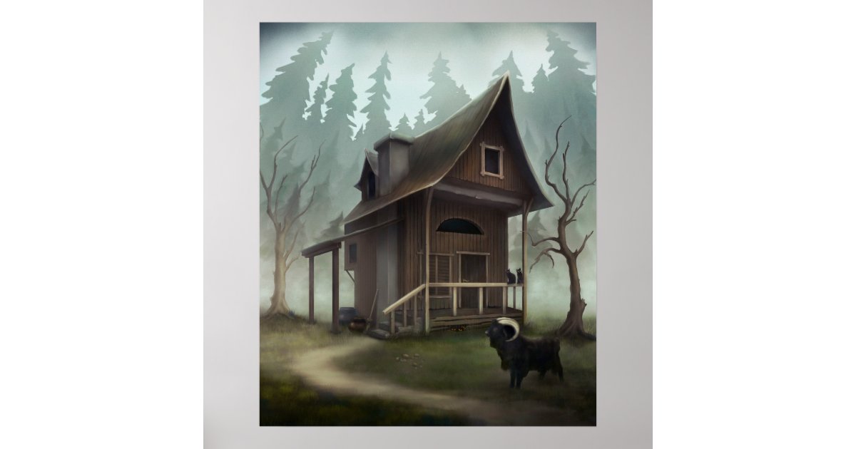 Polymorph Witches Hut Poster | Zazzle