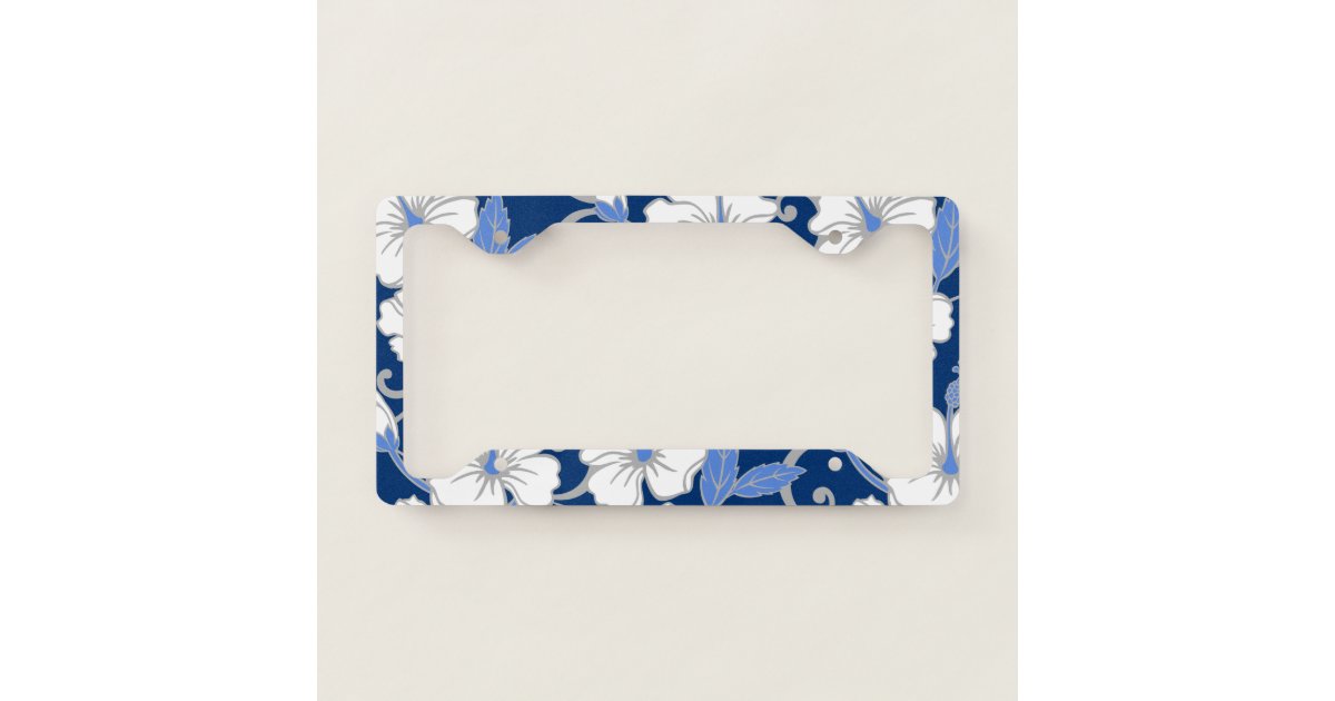 POLYNESIAN DREAM (BLUE) LICENSE PLATE FRAME | Zazzle