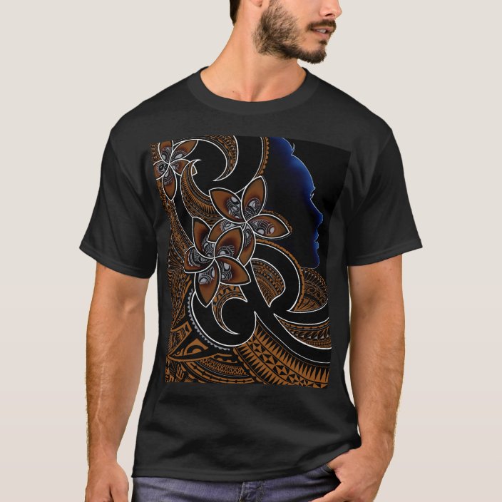 Polynesian Tribal Design Tshirt | Zazzle.com