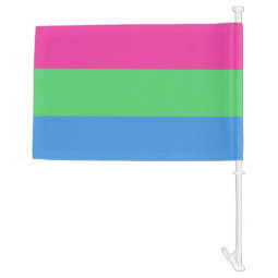 Polysexual Pride Car Flag | Zazzle
