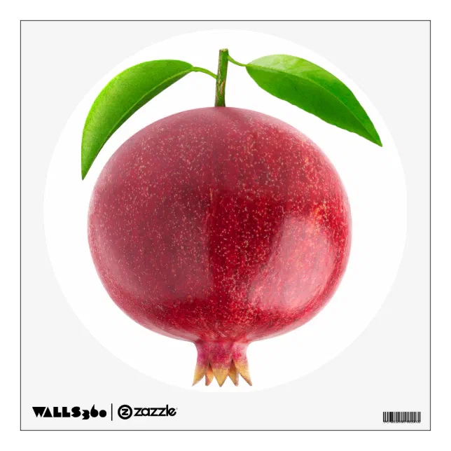 Pomegranate Wall Sticker | Zazzle